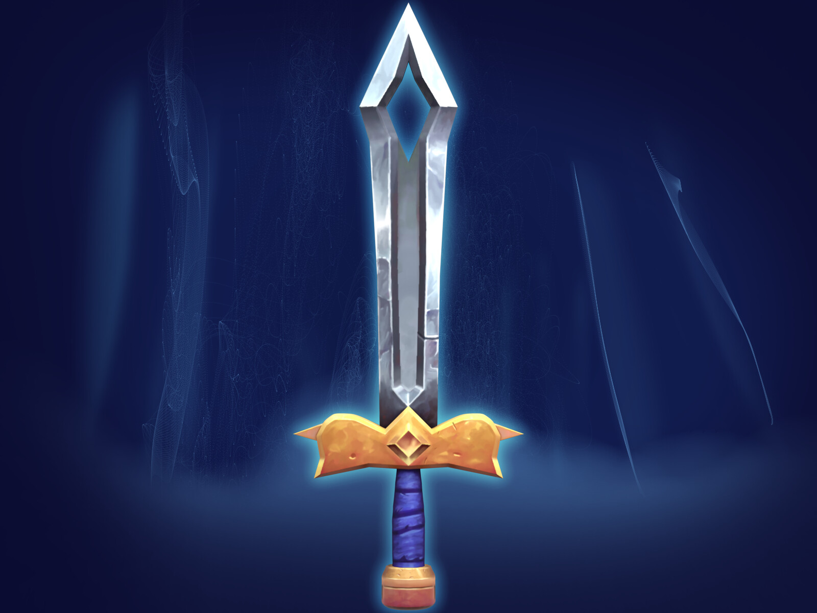 ArtStation - Sword Of The Defender