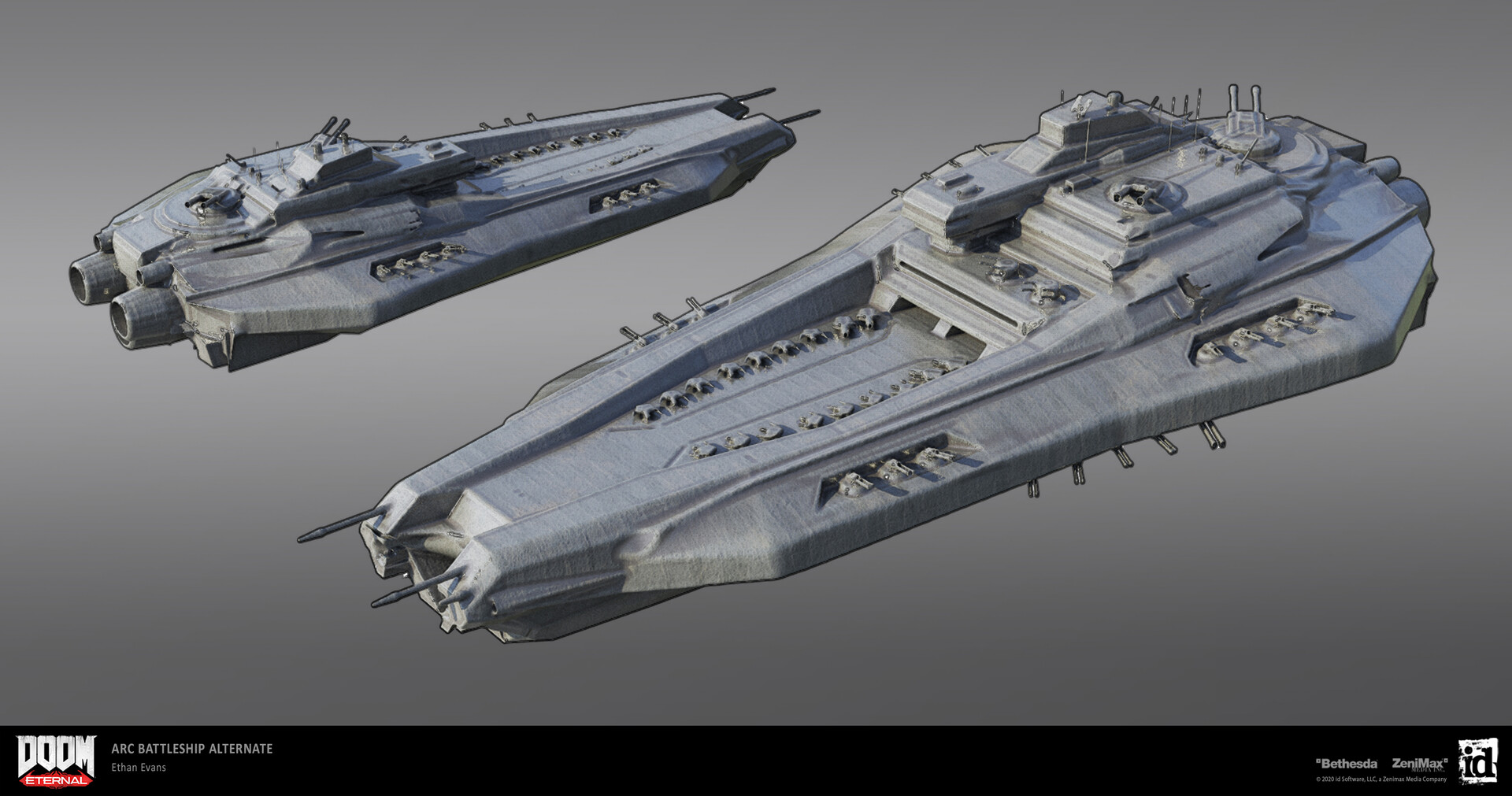 DOOM Eternal DLC| ARC-2 Battleship by Ethan Evans — ProUser.Me