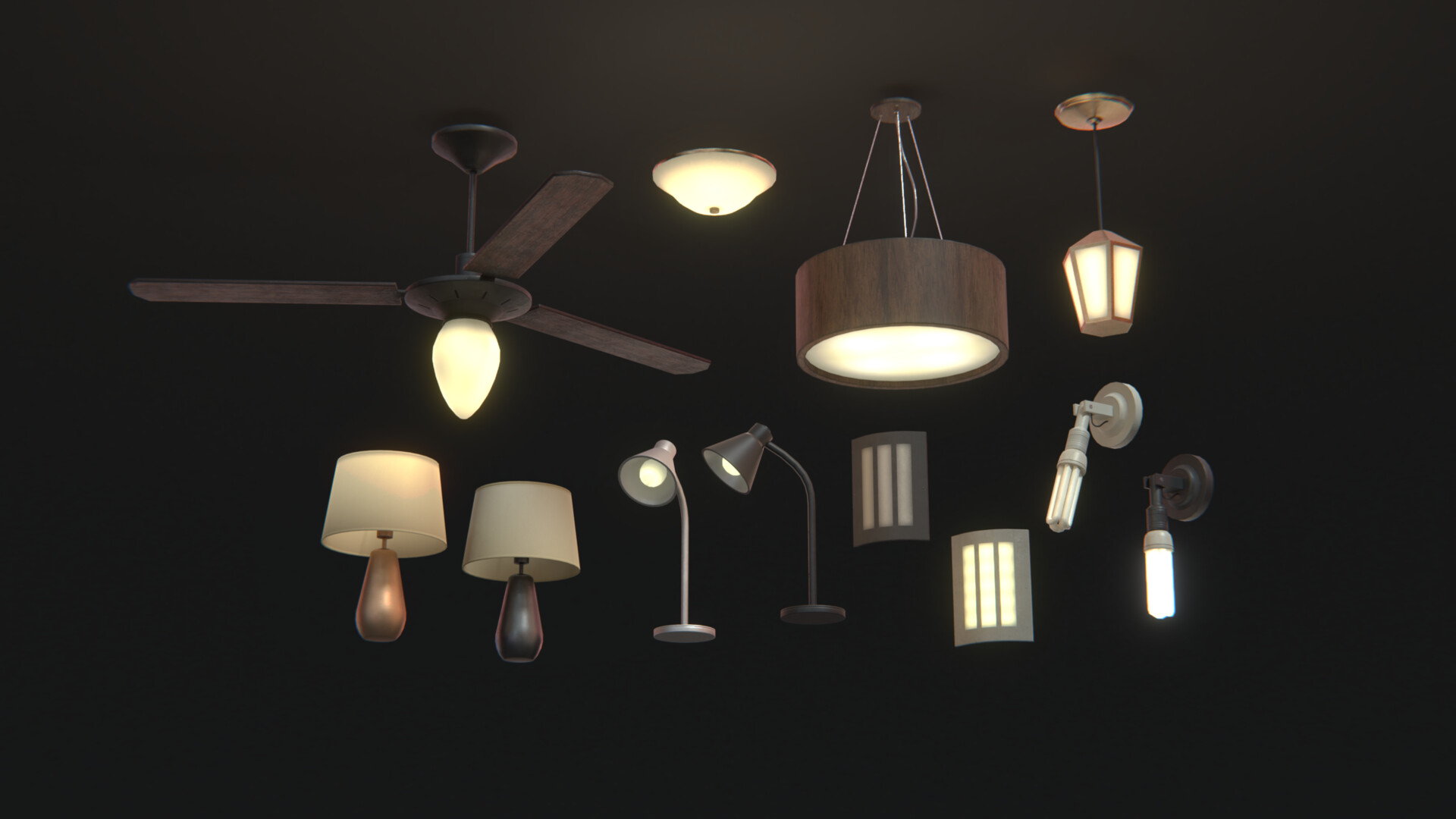 ArtStation - Interior Lights