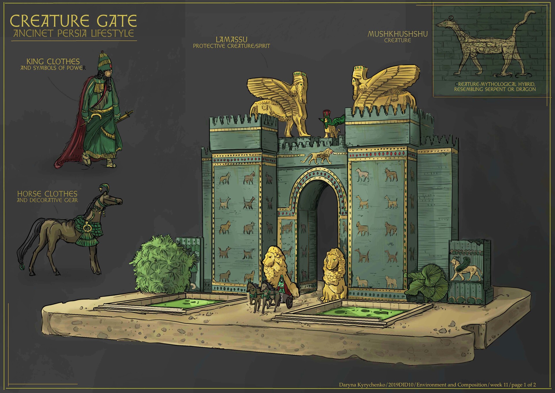 ArtStation - Creature Gate