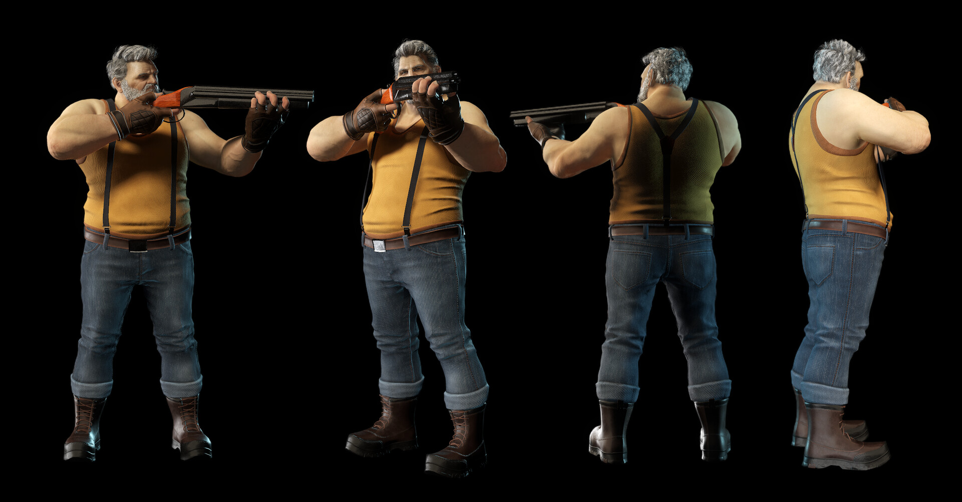 ArtStation - shotgun boss