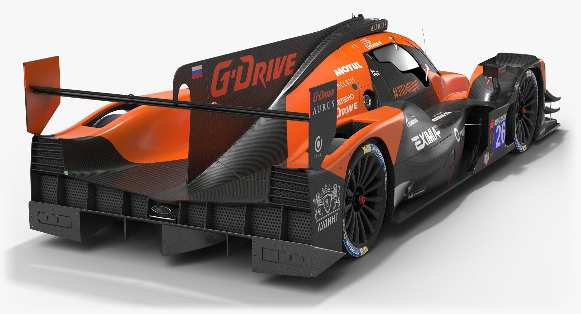 OpticalDreamSoft - G-Drive Racing Team ELMS LMP2 Season 2020 3D model