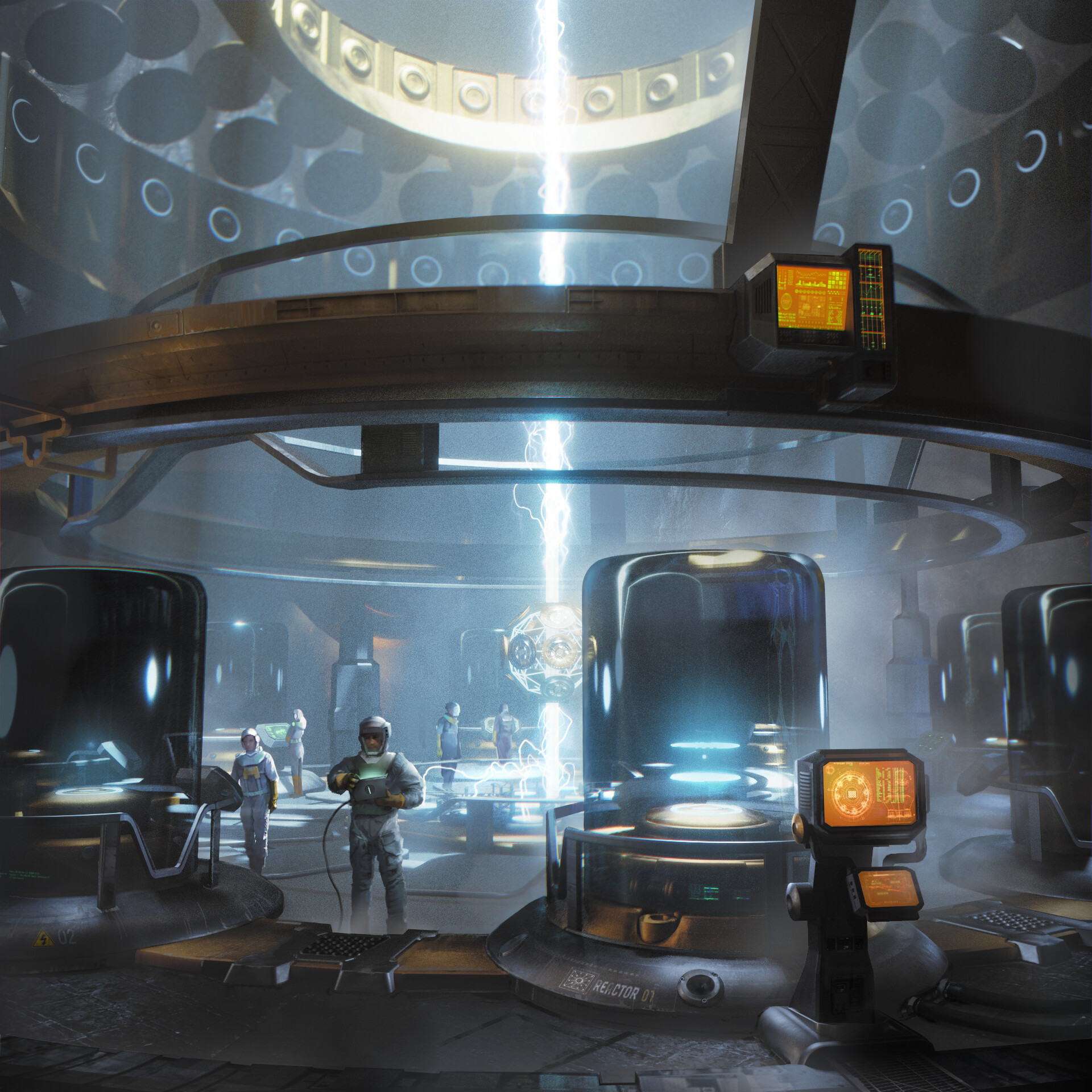 ArtStation - RFT Fusion Reactor