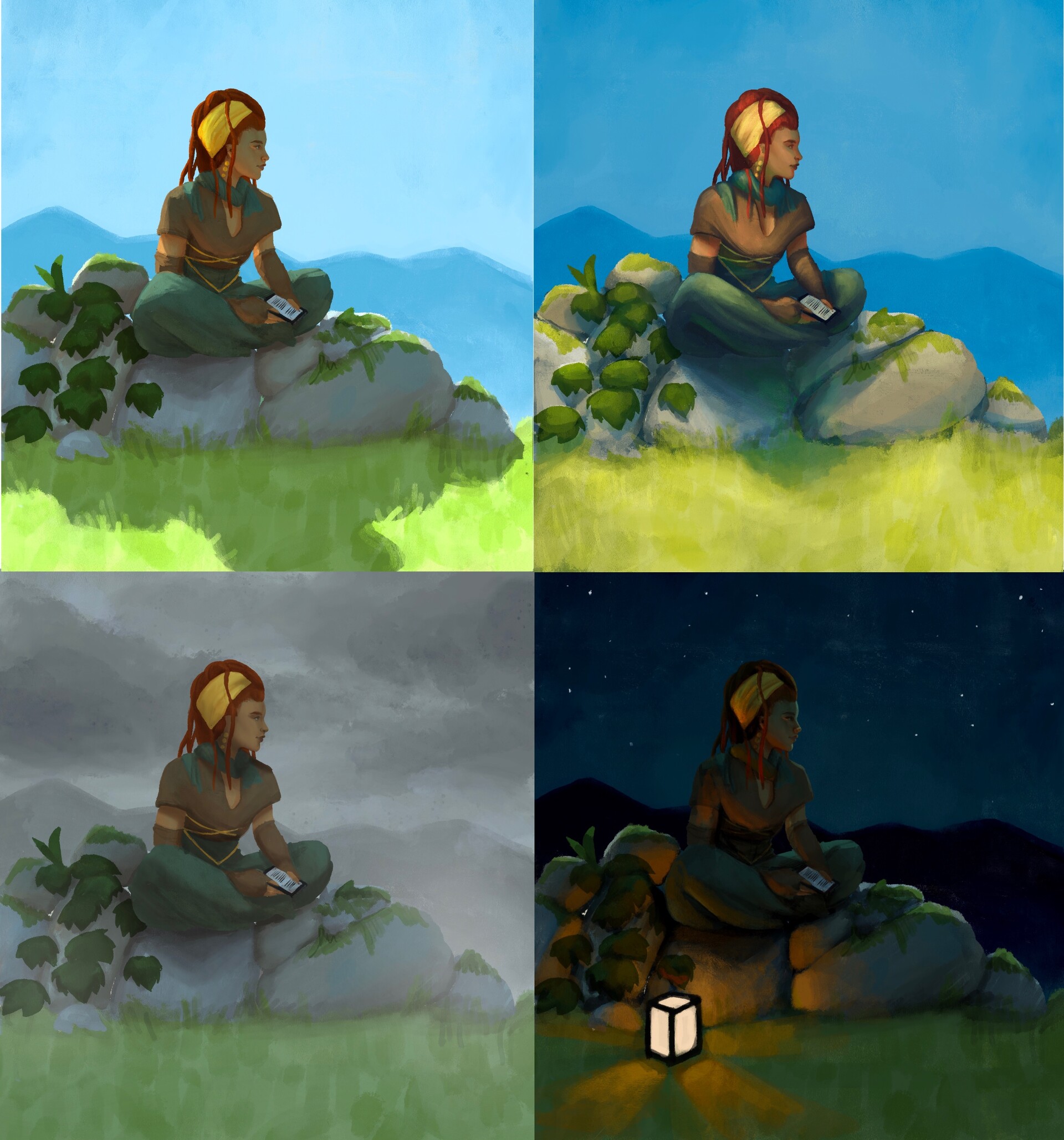 ArtStation - Light study - exterior