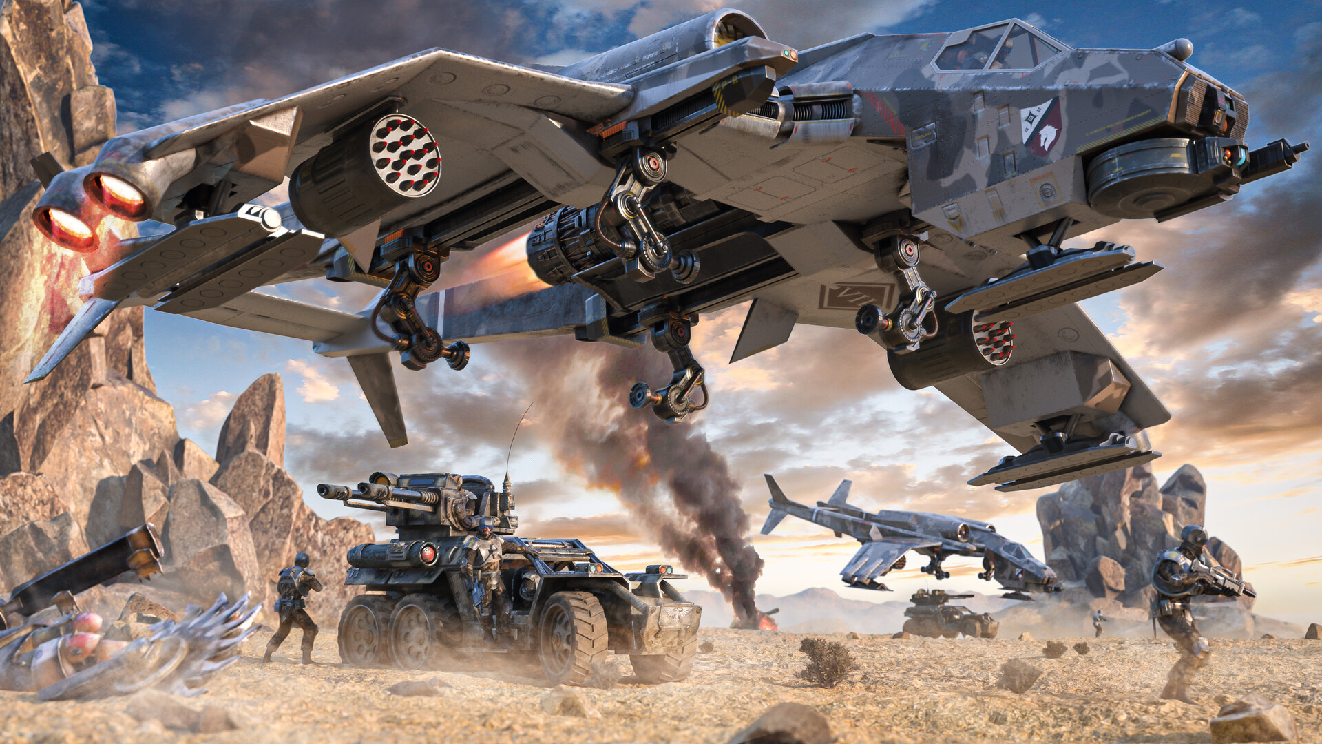 Michal Svec - Warhammer 40k Elysian Ork Hunters