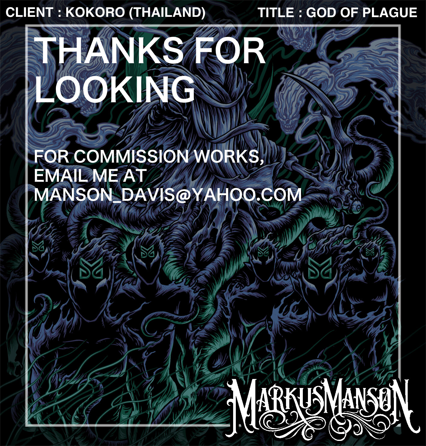 Markus Manson - God of Plague