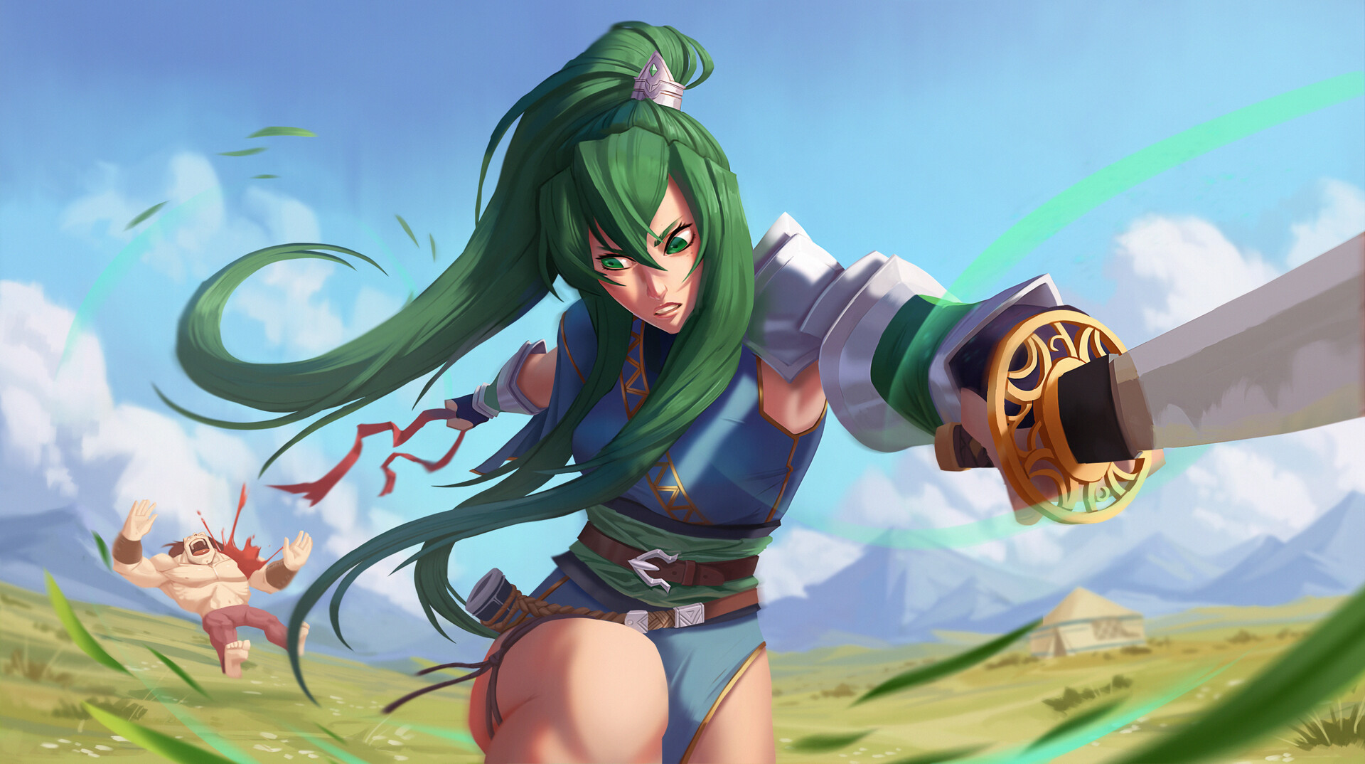 ArtStation - Lyndis, Lady of the Wind