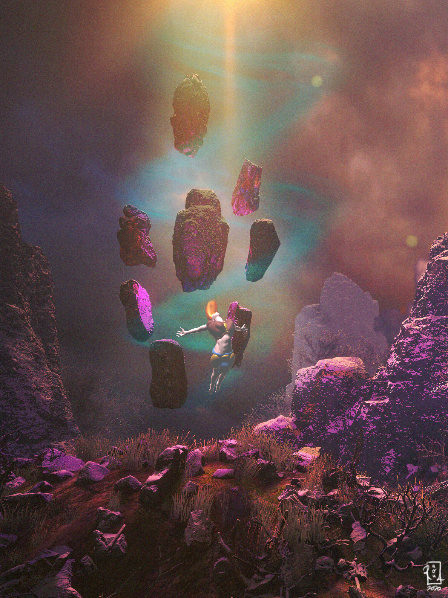 ArtStation - "The Stone Maiden"