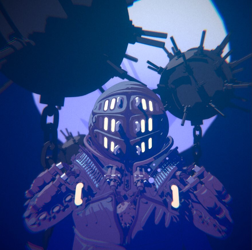 ArtStation - Aqua lung diver