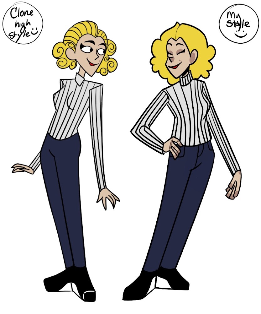 ArtStation - A bunch of Clone High stuff