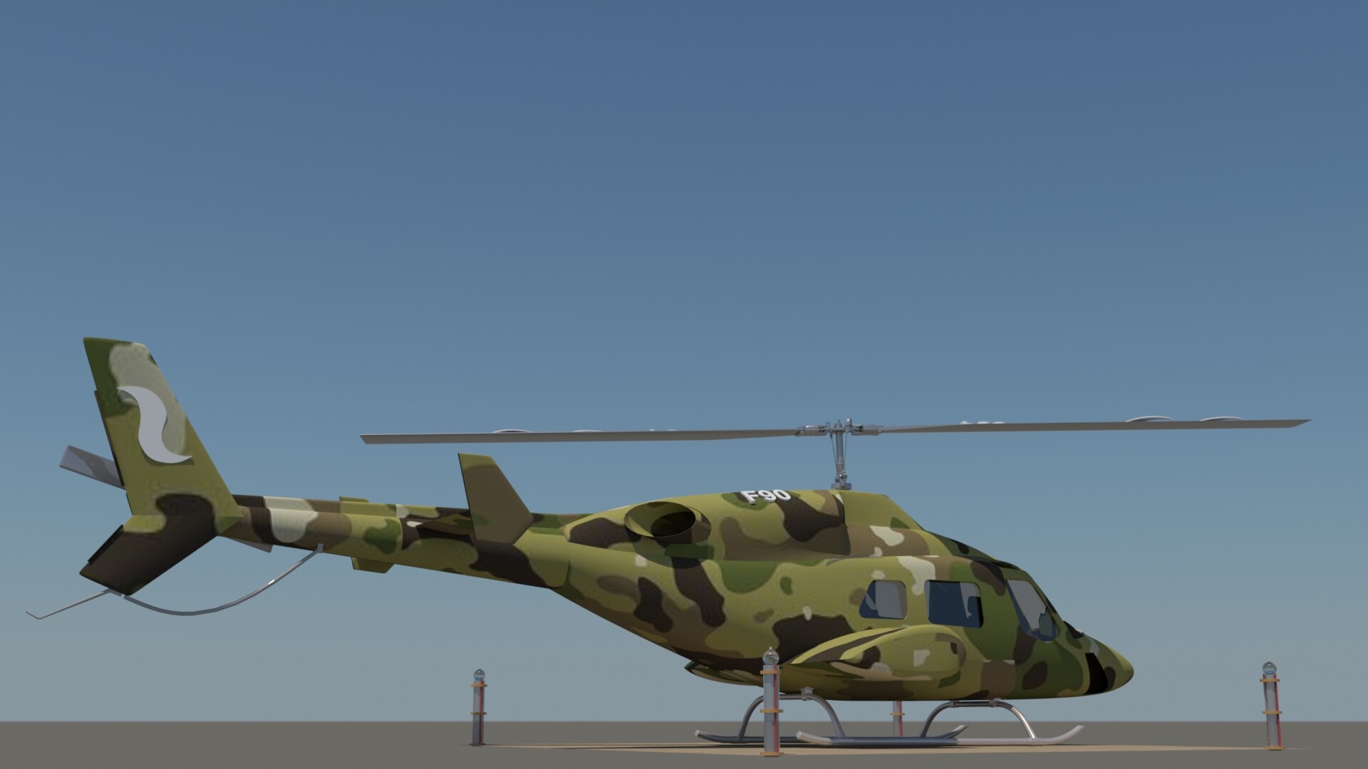 ArtStation - F90 chopper