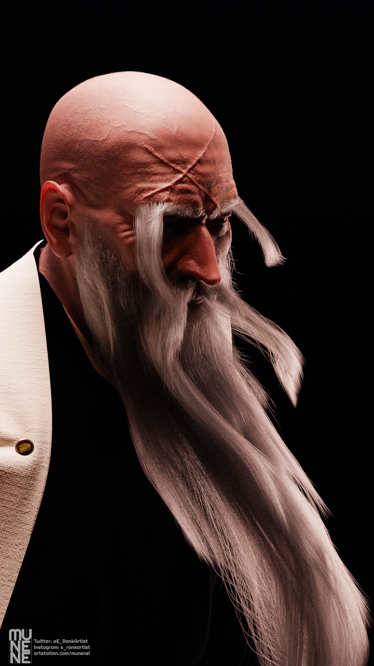 Isaac Munene - Genryūsai Shigekuni Yamamoto [B L E A C H]