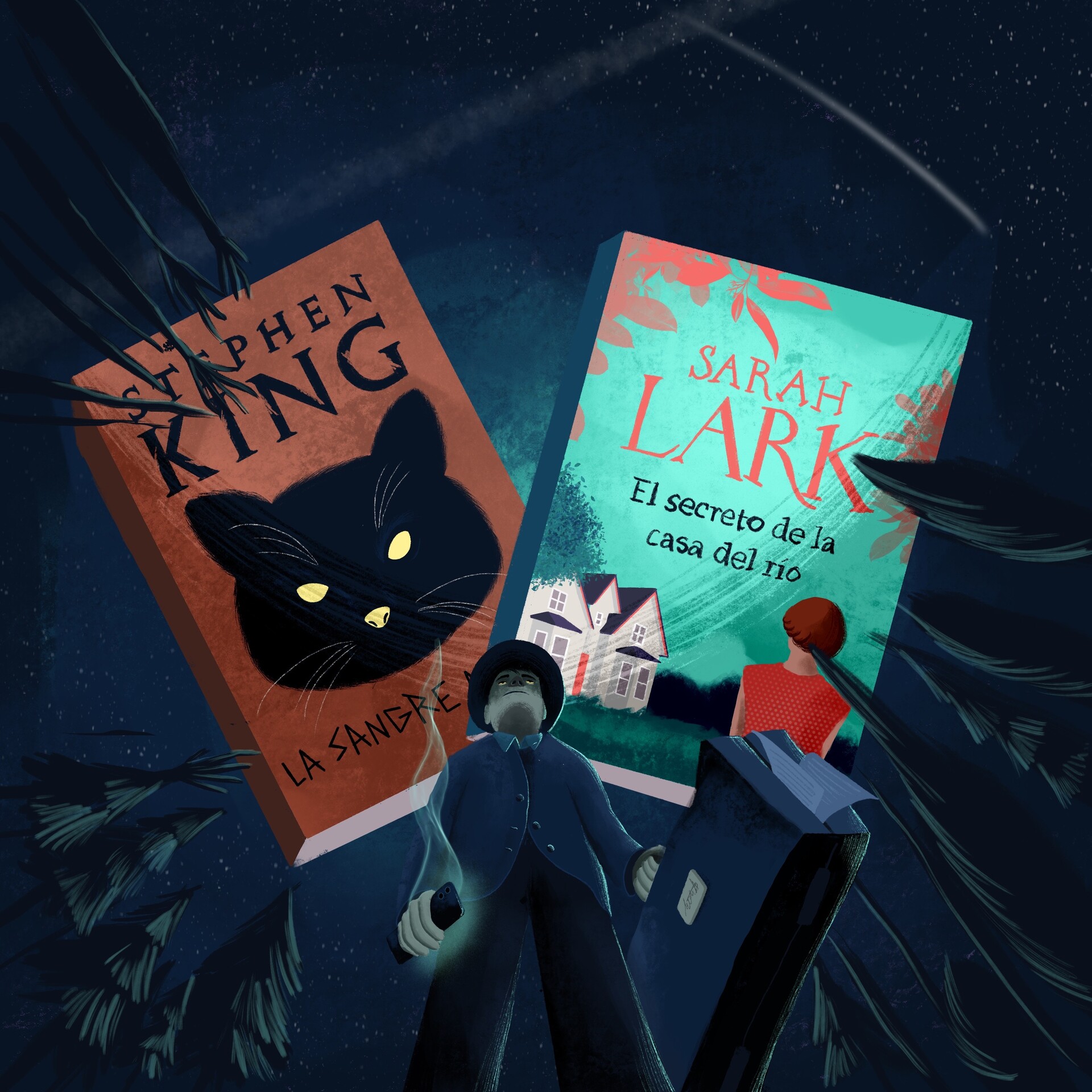 ArtStation - Suspense reading