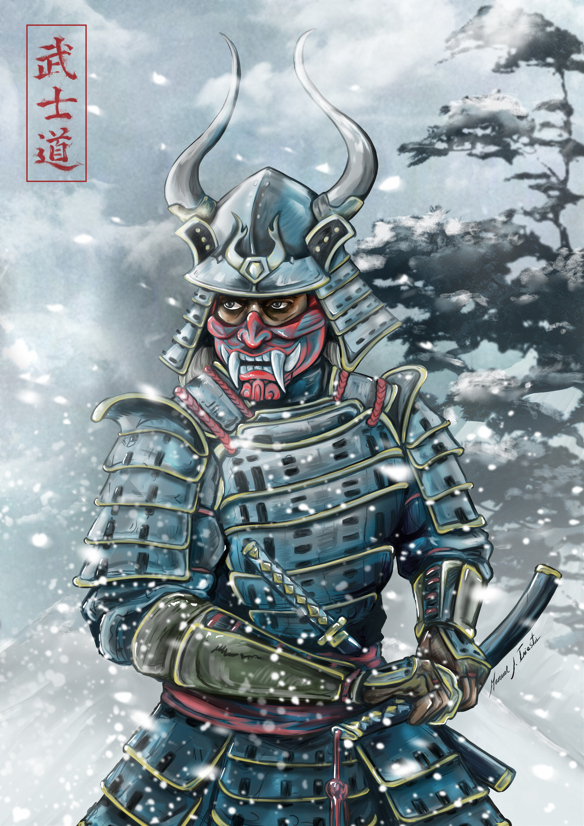 ArtStation - BUSHIDO by ManuelJIniesta