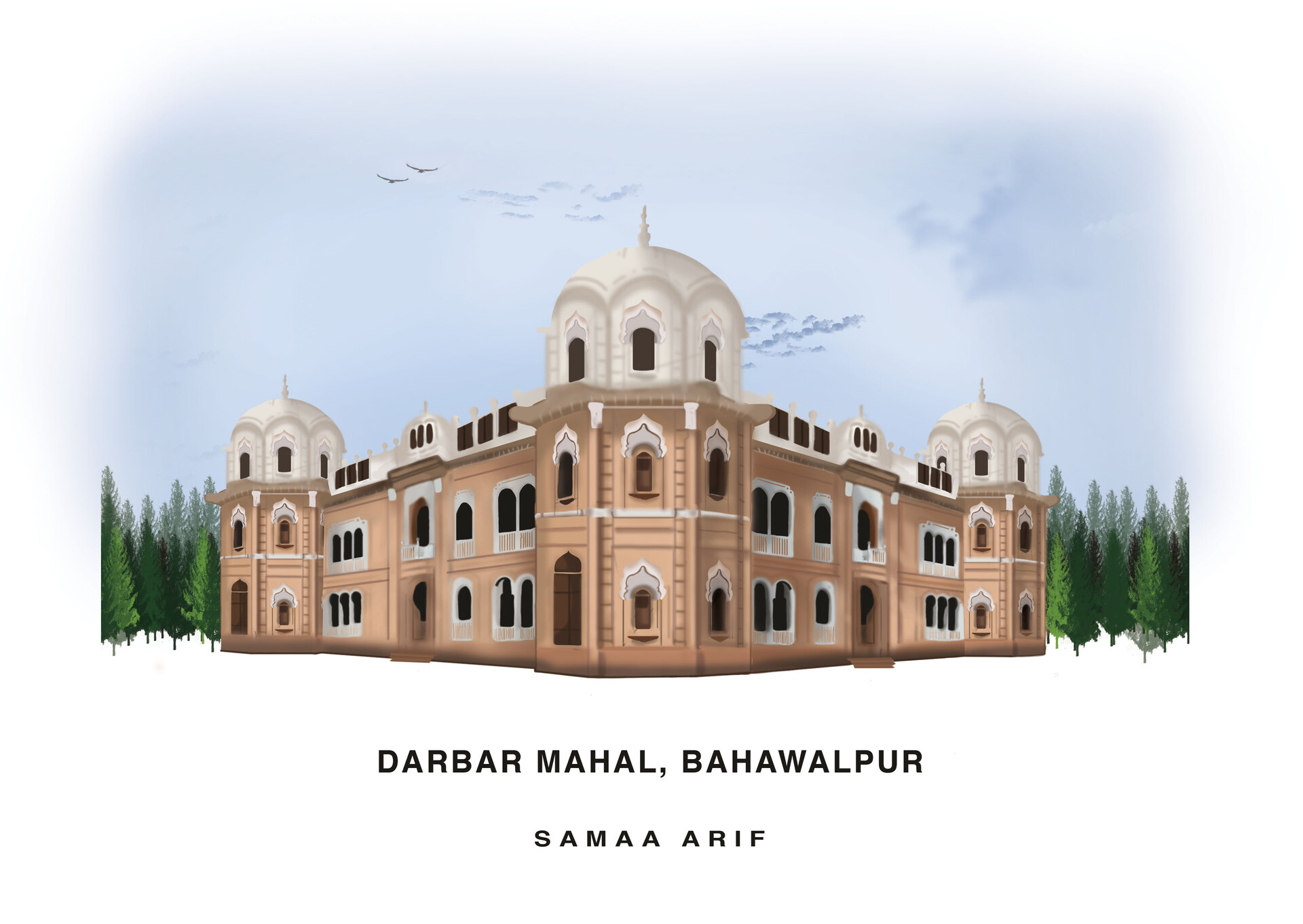 ArtStation - Architecture design- Darbar Mahal