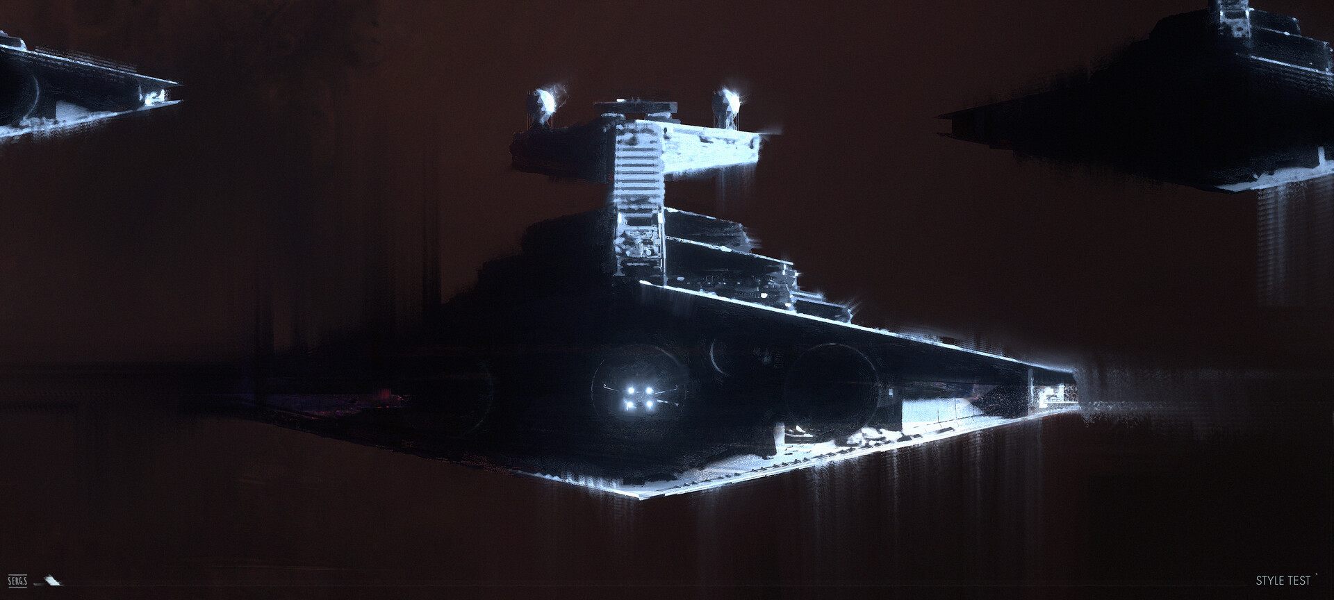 ArtStation - Star Destroyer - Style test