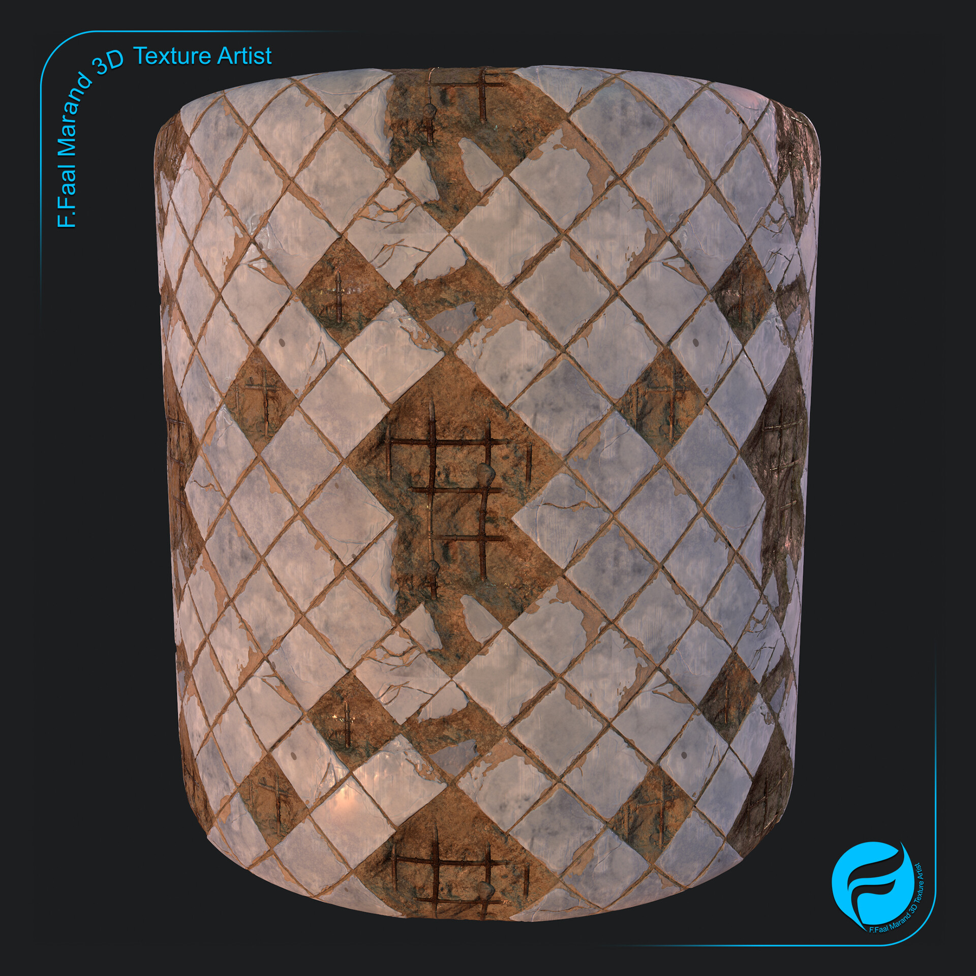 ArtStation - Broken Tile 01