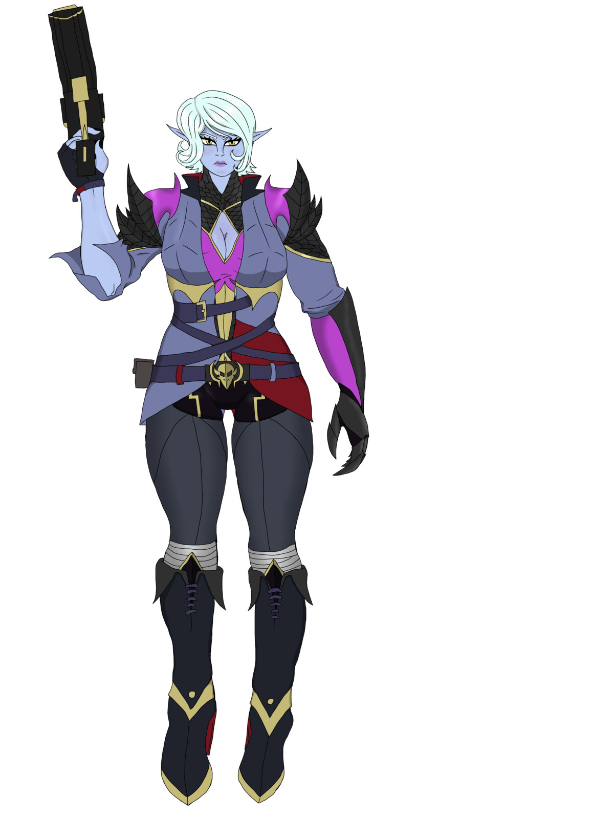 Kireh Reevey - Sylvania Vectress the Snow Elf General