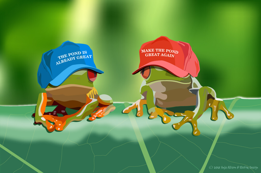 ArtStation - Politics at the pond