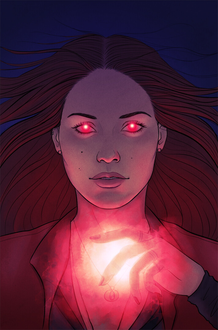 ArtStation - Scarlet Witch / Wanda