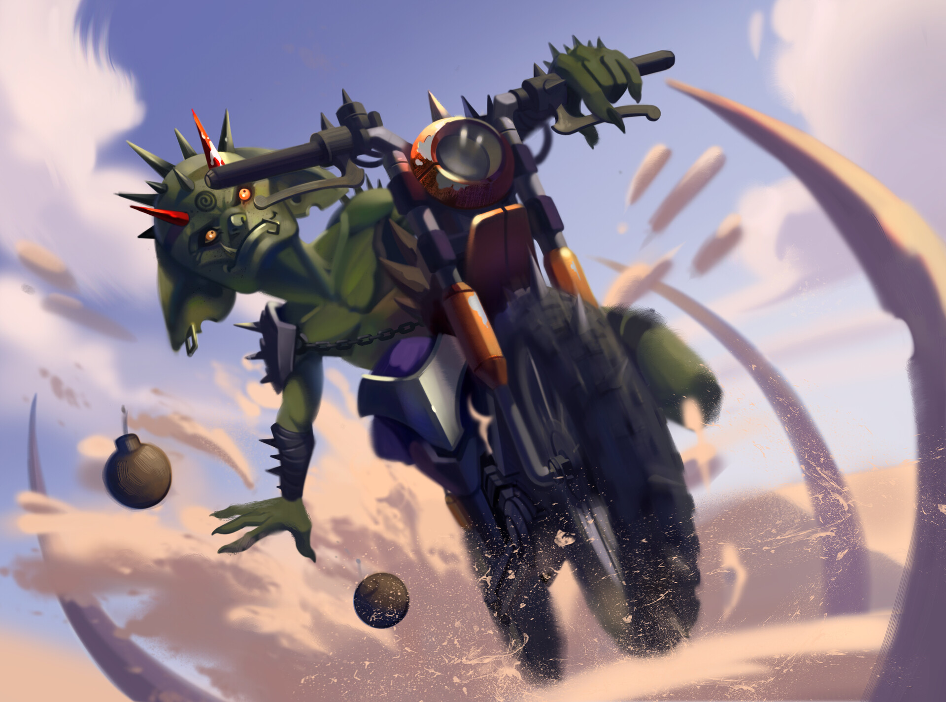 ArtStation - Diesel Punk Goblin