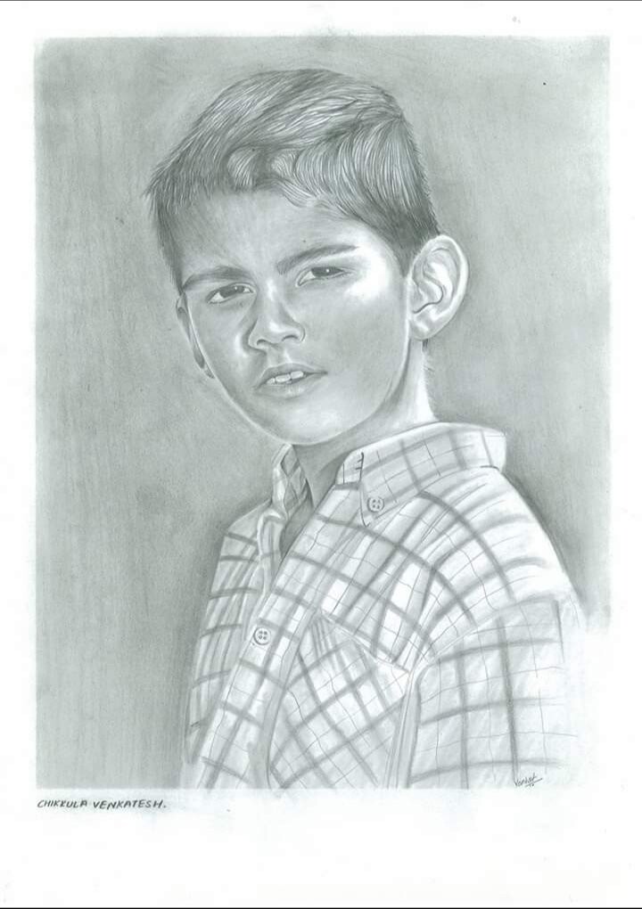 ArtStation - 2D pencil art work