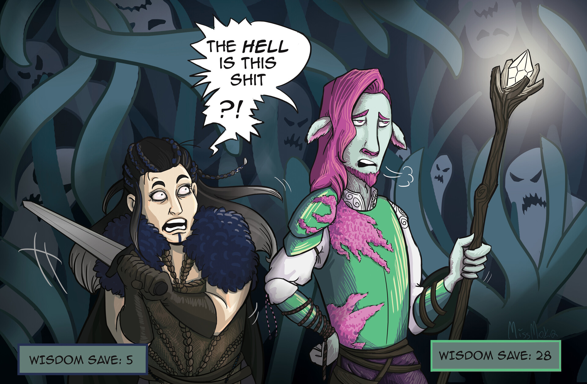 Mona Sparrows - A collection of fanarts for Critical Role web series