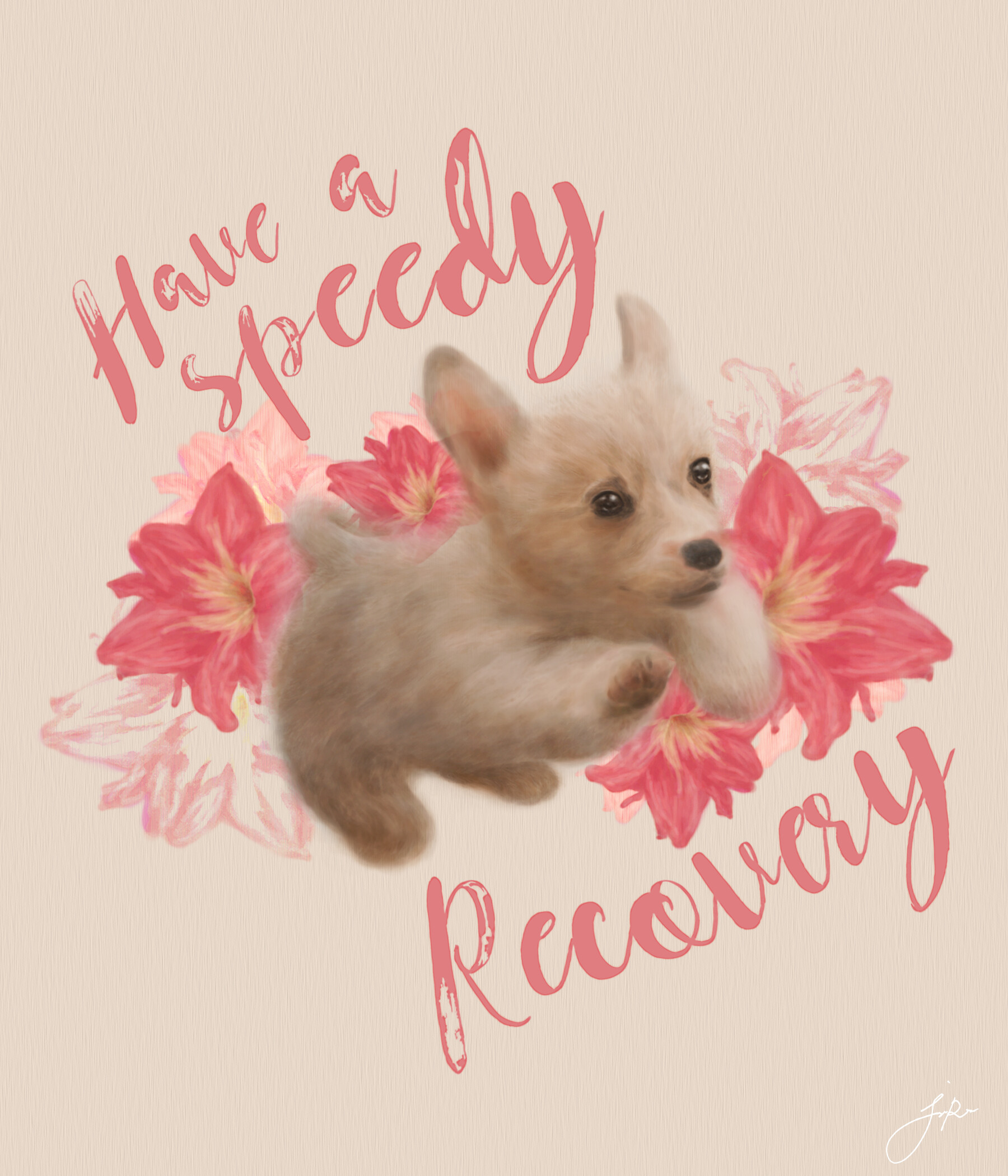 ArtStation - Get Well Cards