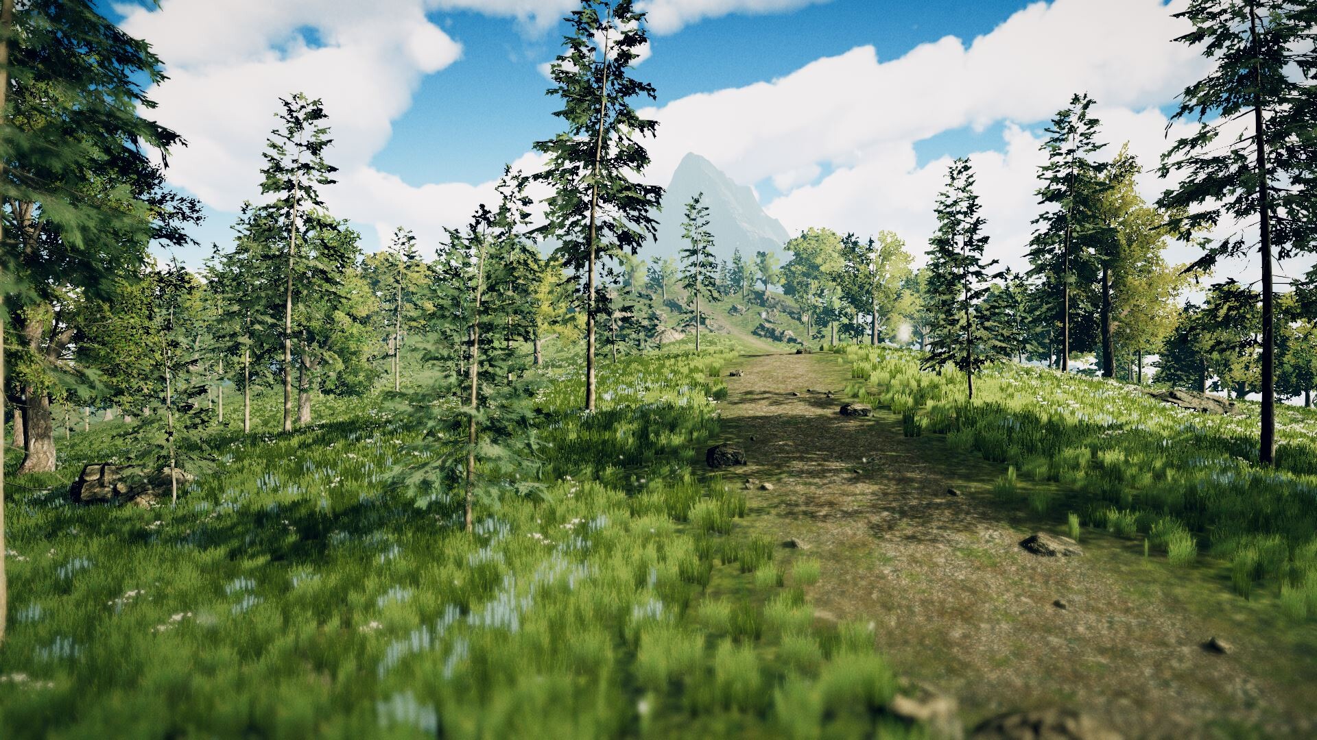 ArtStation - Mountain path