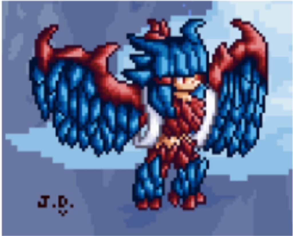 JM Jaynario - Mega Harpy Terraria Fanart