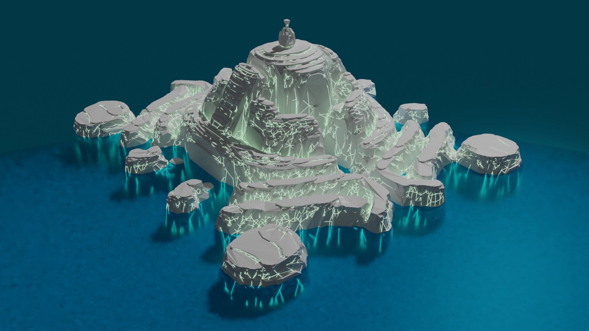 ArtStation - Stylized game Island