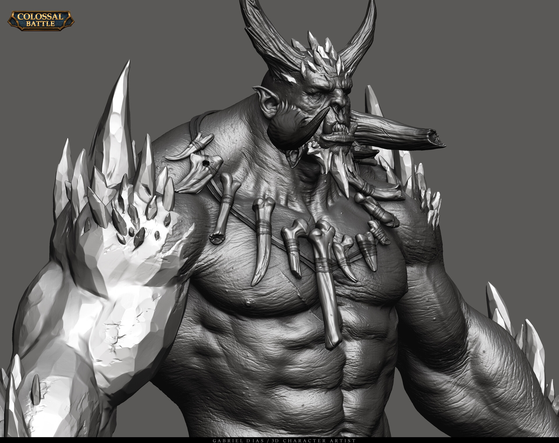 Gabriel Dias Maia - Colossal Battle: Ice Giant