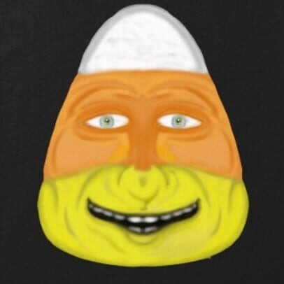 ArtStation - Candy Corn man (t shirt design)