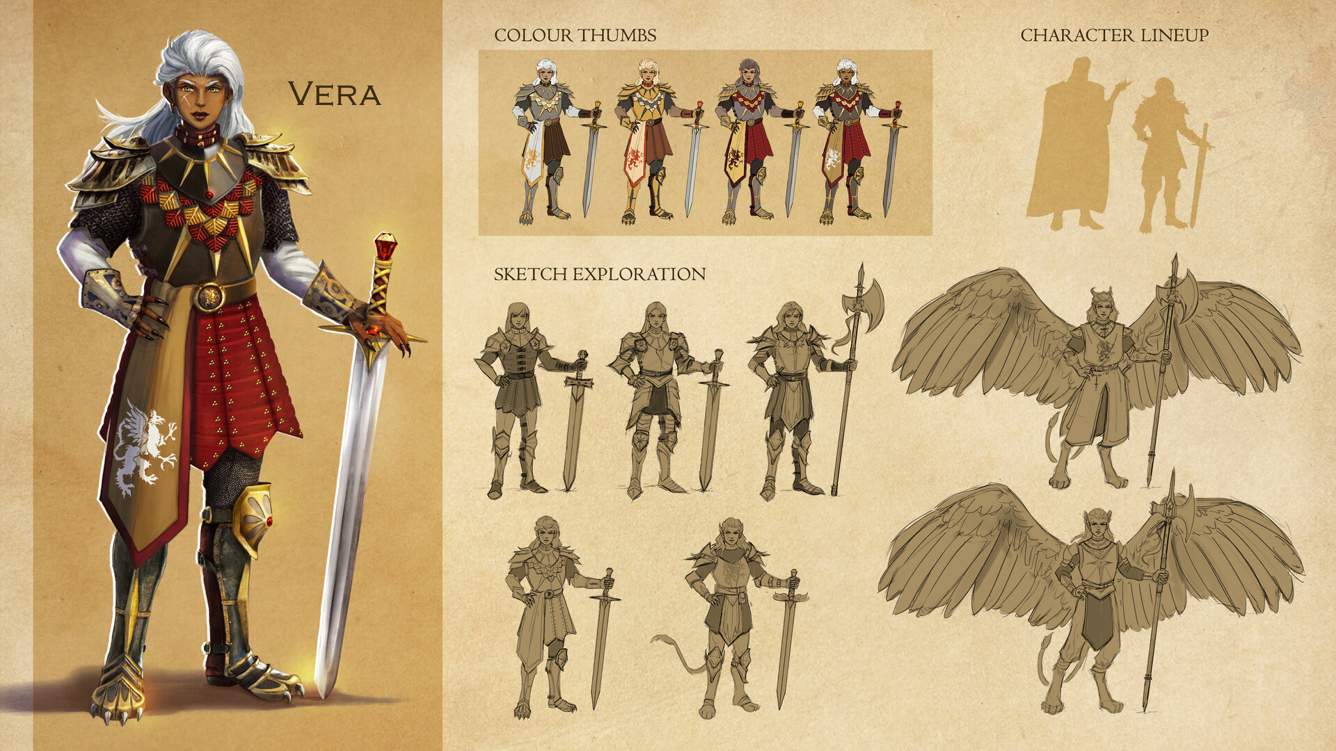 ArtStation - Vera- Character design