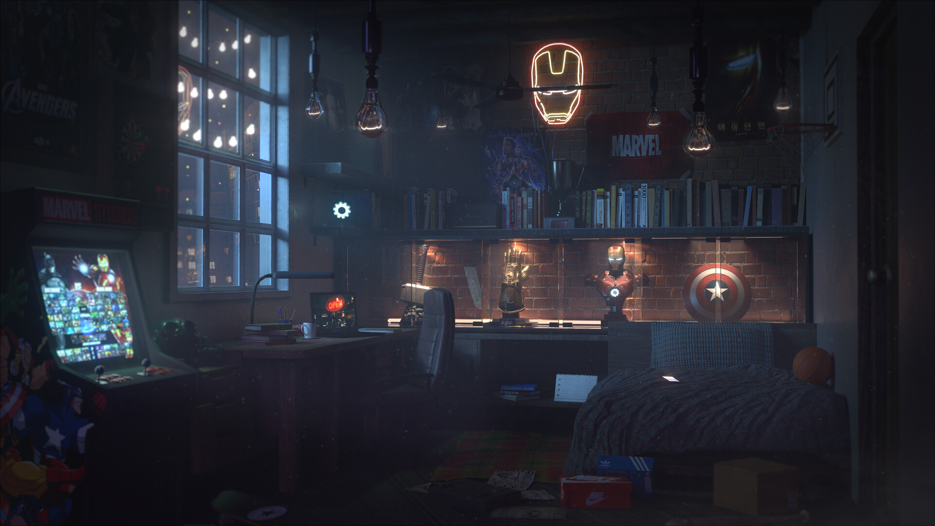 ArtStation - Marvel room