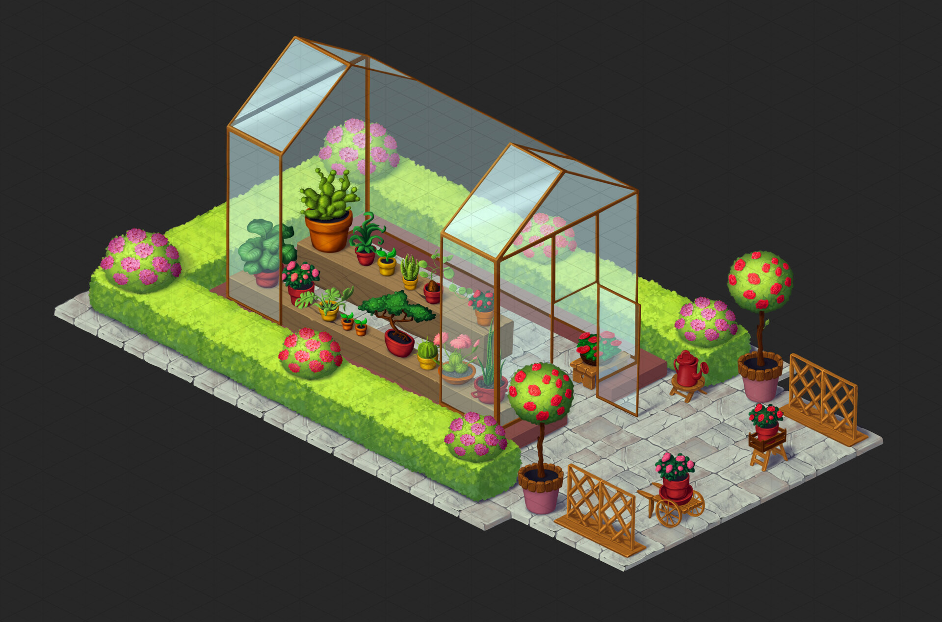 ArtStation - Isometric location
