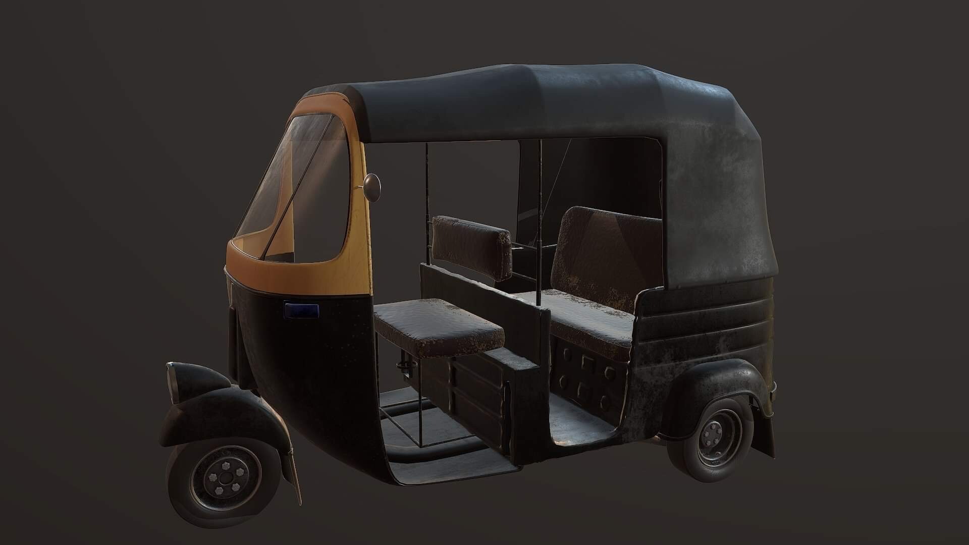 ArtStation - Toktok - Indian rickshaw