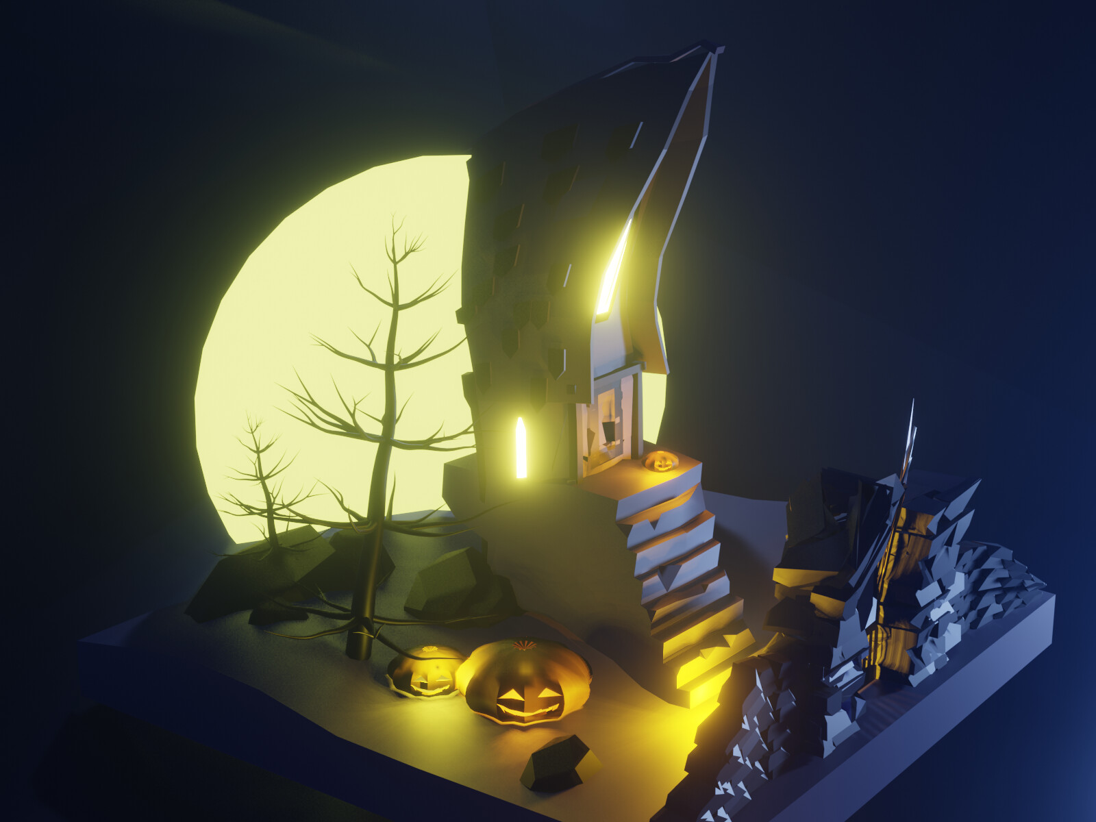 ArtStation - Spooky House
