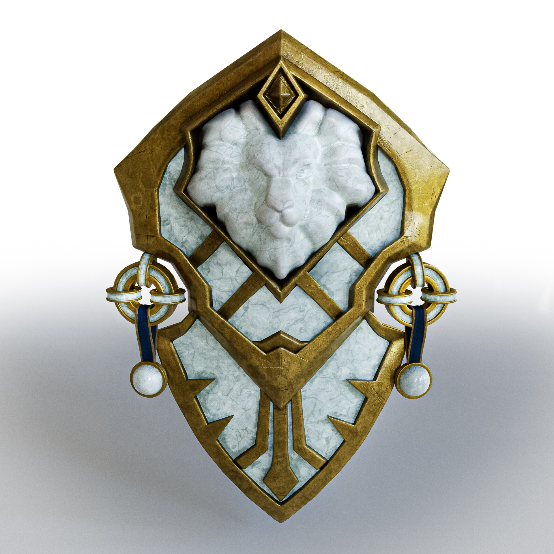 ArtStation - Notorious Combatant's Shield World of Warcraft fan art