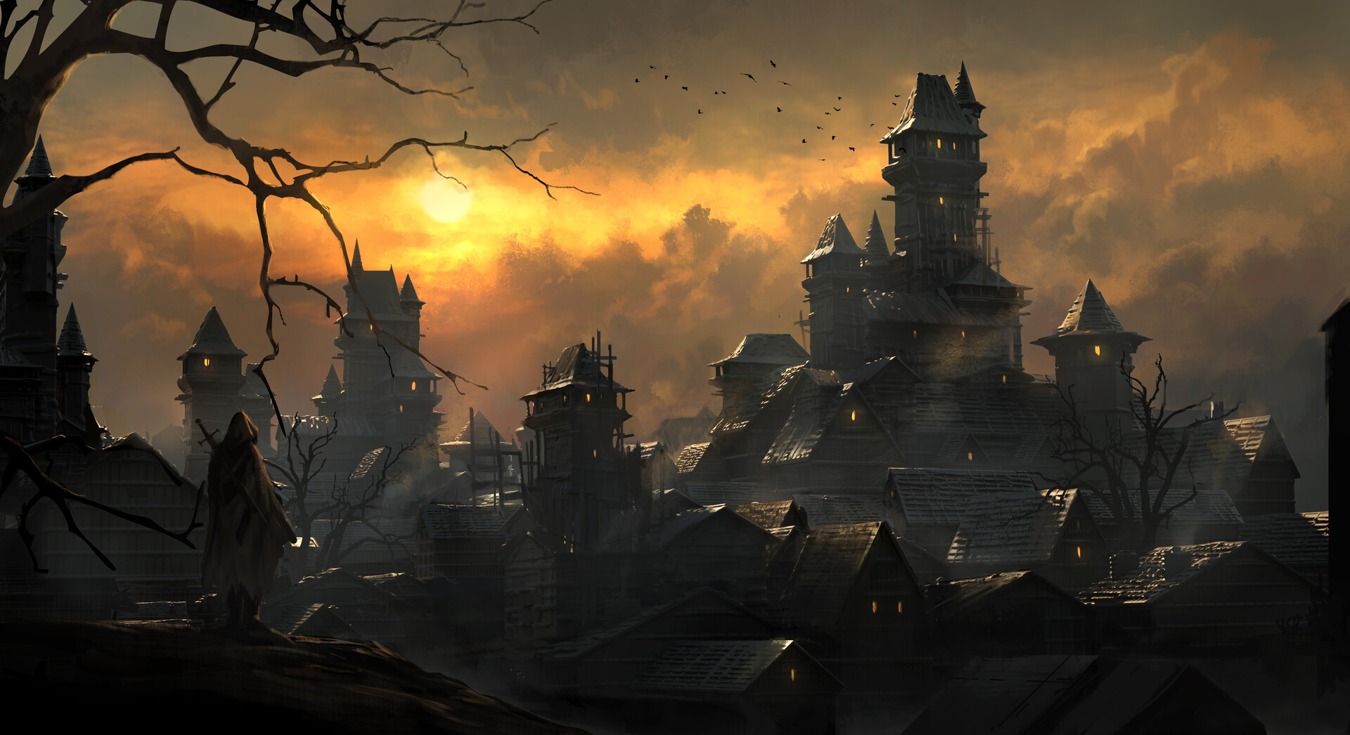 ArtStation - Spooky Town