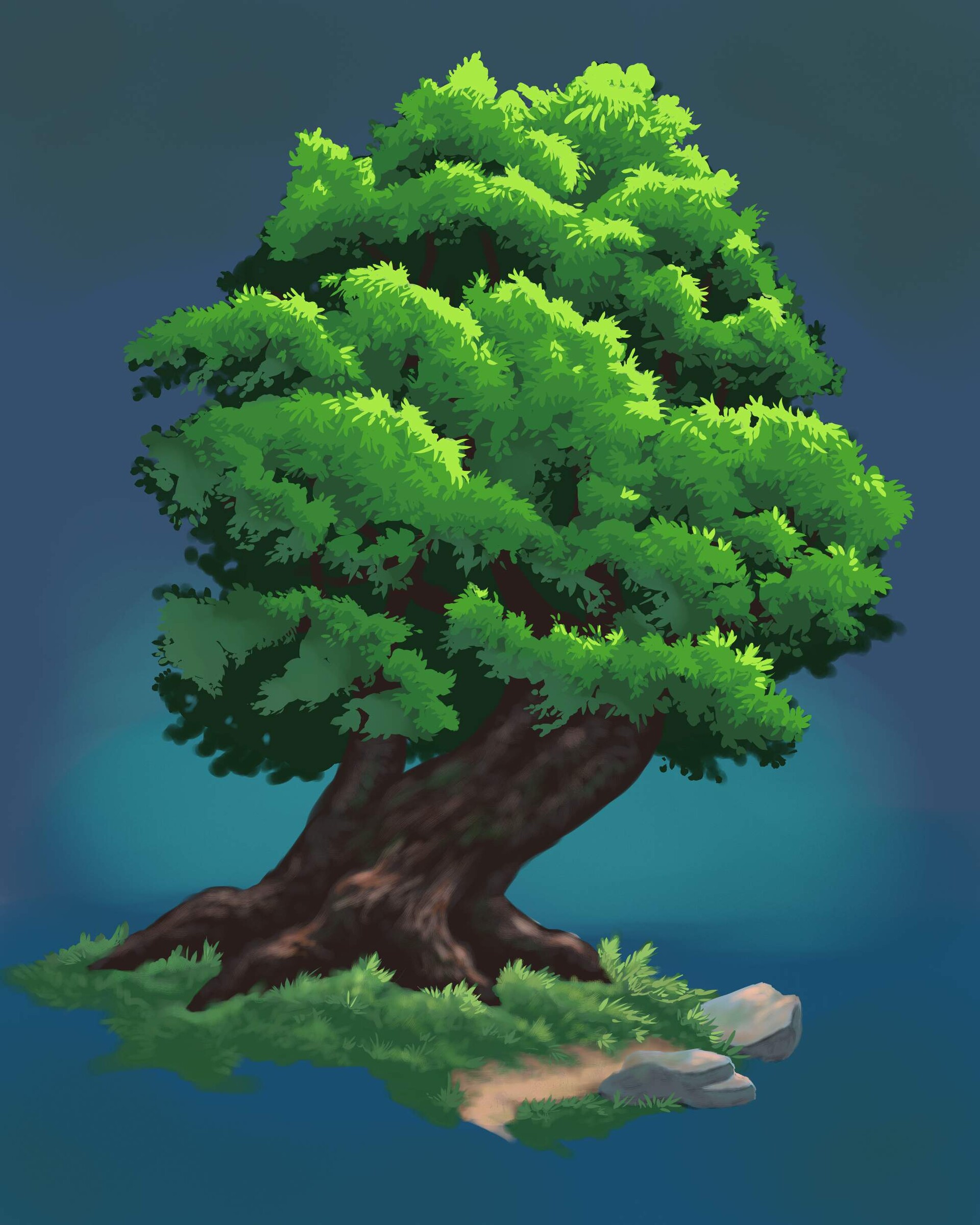 ArtStation - Tree Study
