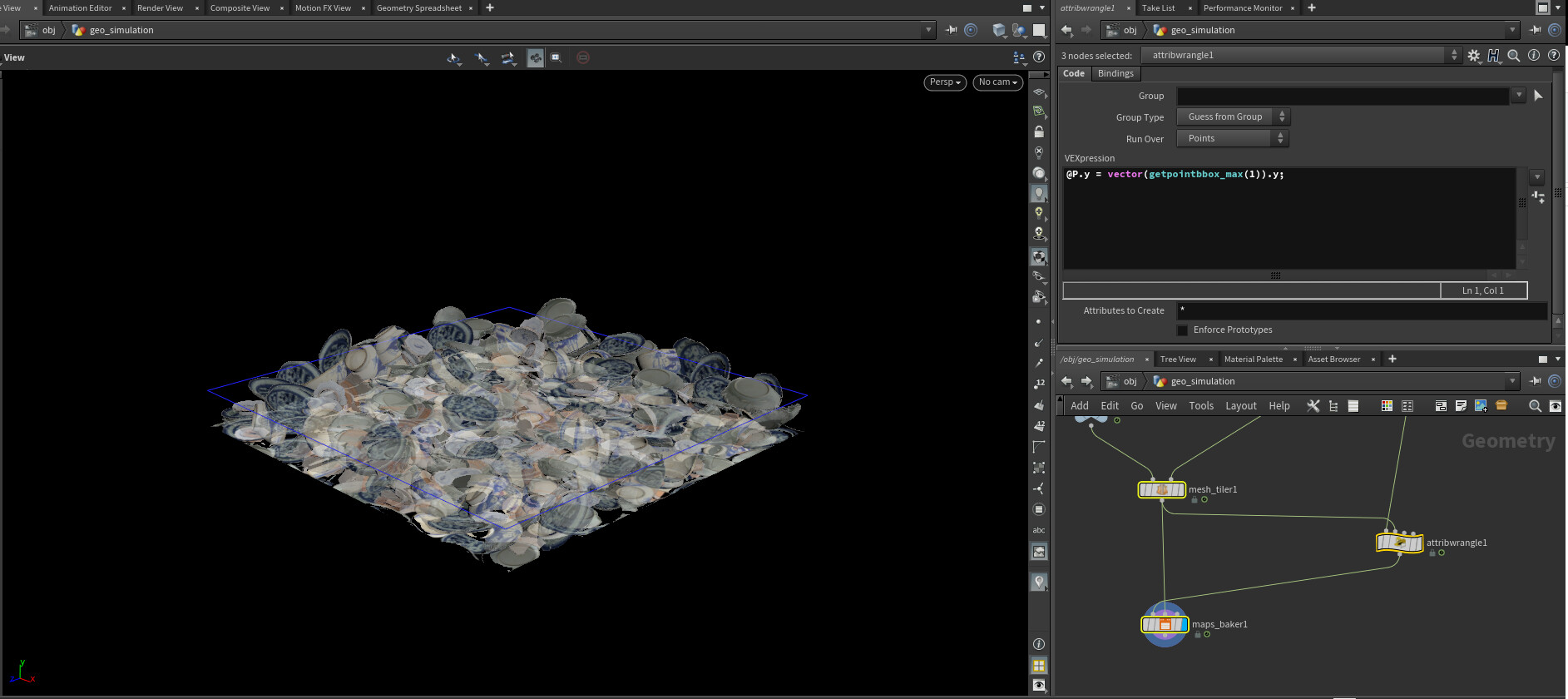 Samuel H Quentin - Broken Porcelain Procedural Material