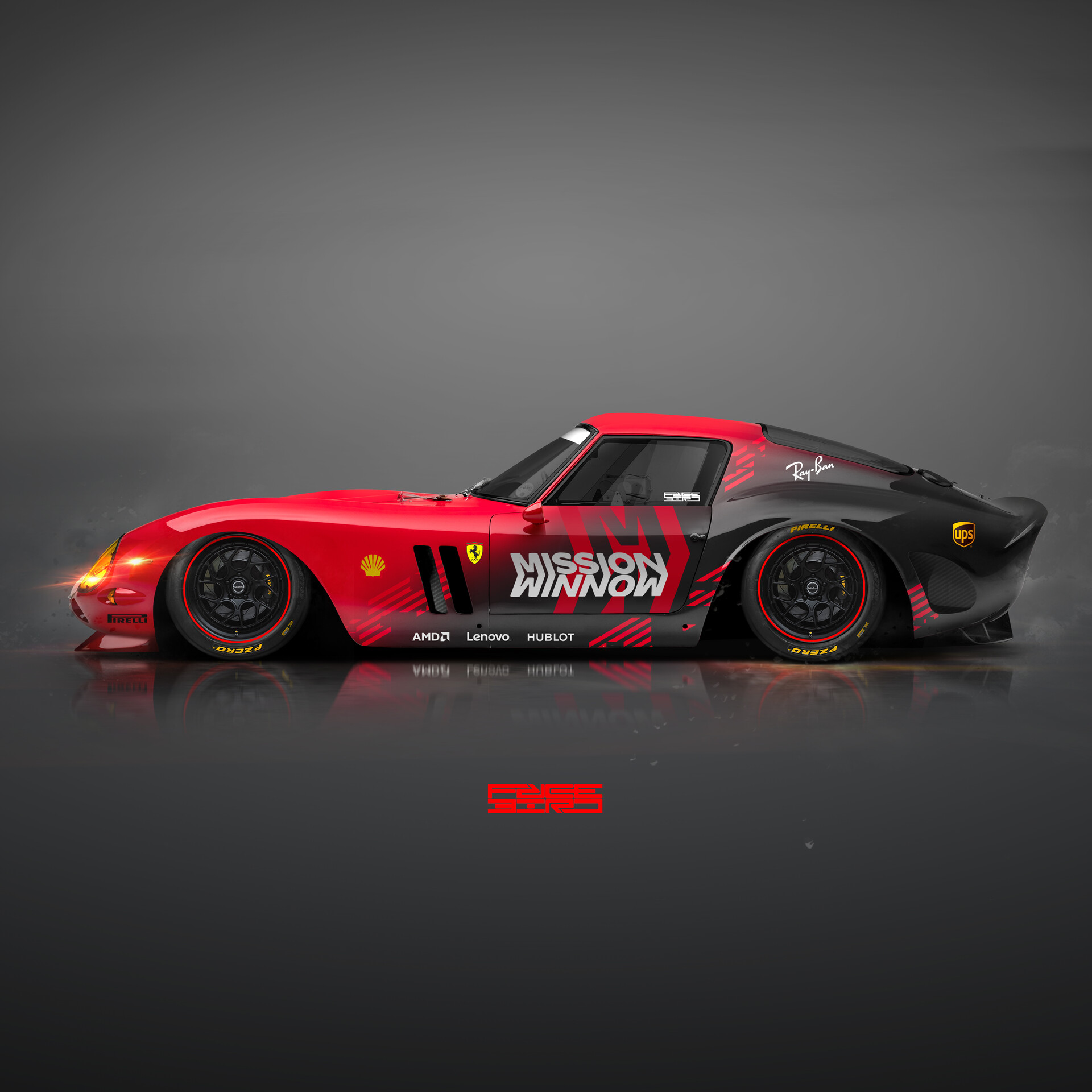 ArtStation - Ferrari 250 GTO Livery