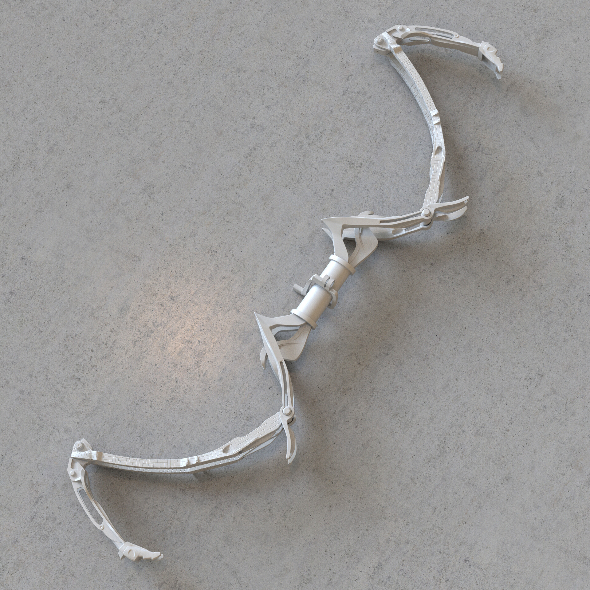 Jakob Jonathan Schwarz - Shadow Sharpshot Bow, 3D Model Fanart