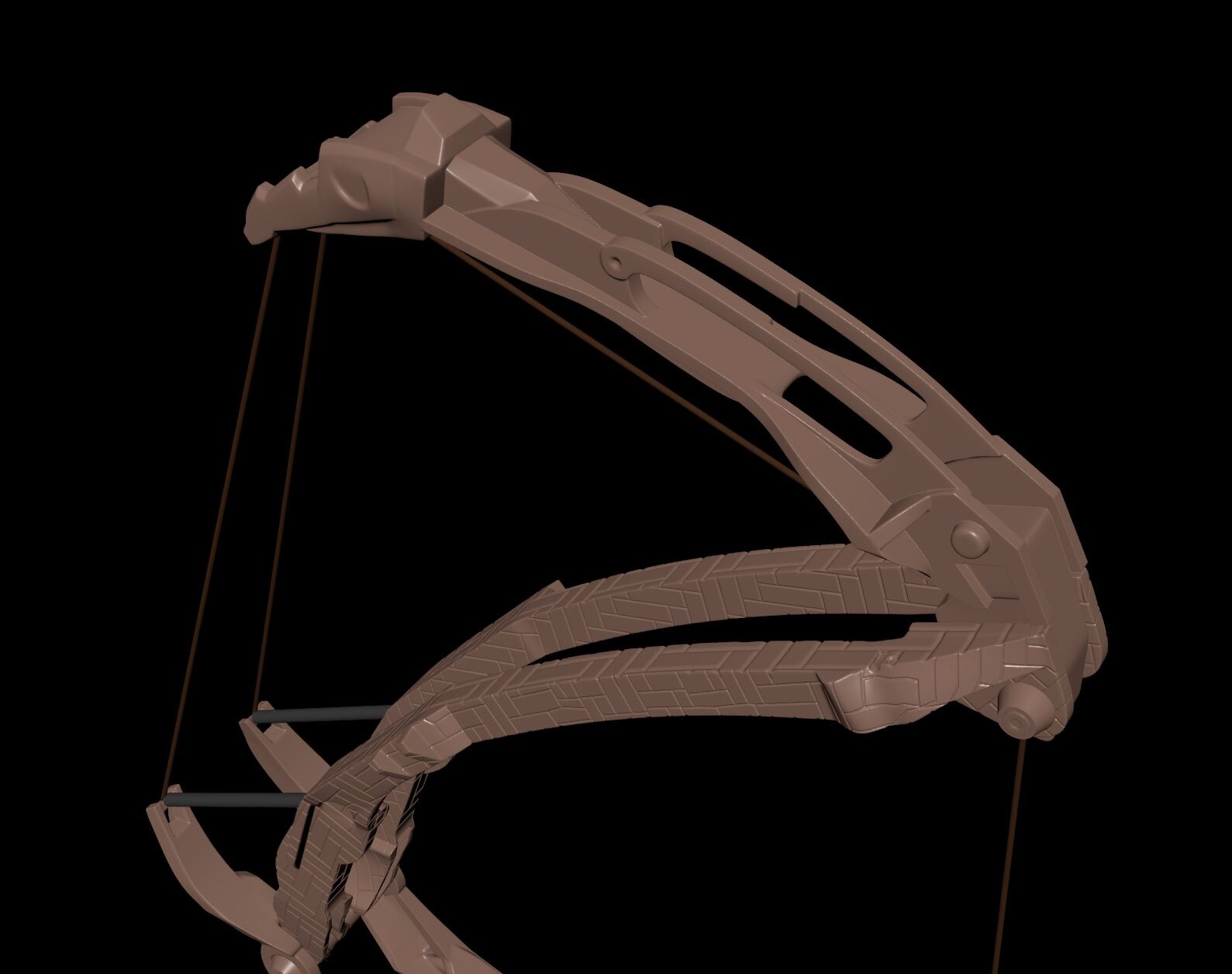 Jakob Jonathan Schwarz - Shadow Sharpshot Bow, 3D Model Fanart