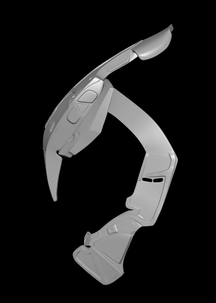 Jakob Jonathan Schwarz - Shadow Stalwart Headpiece, 3D Model Fanart