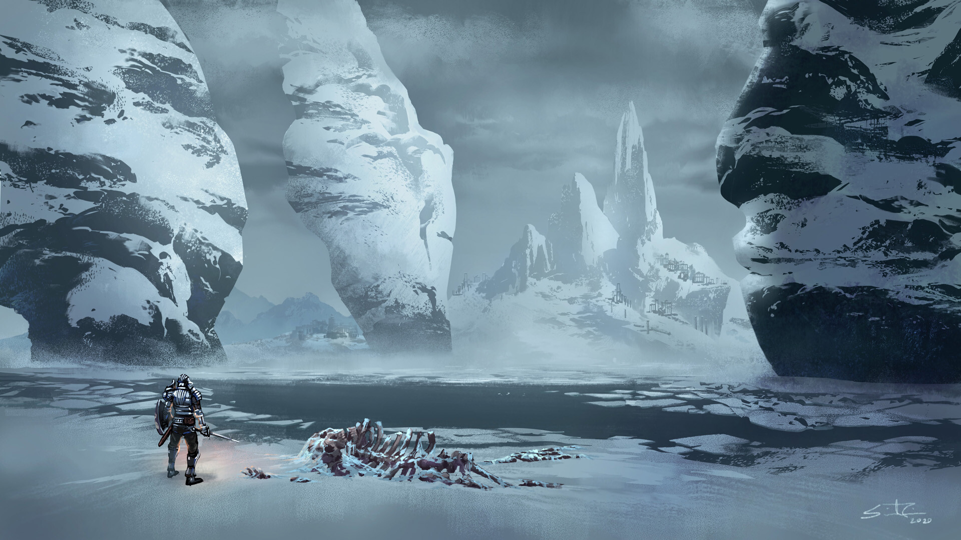 Sebastian Franchini - Demon's Souls - Art competition Entry