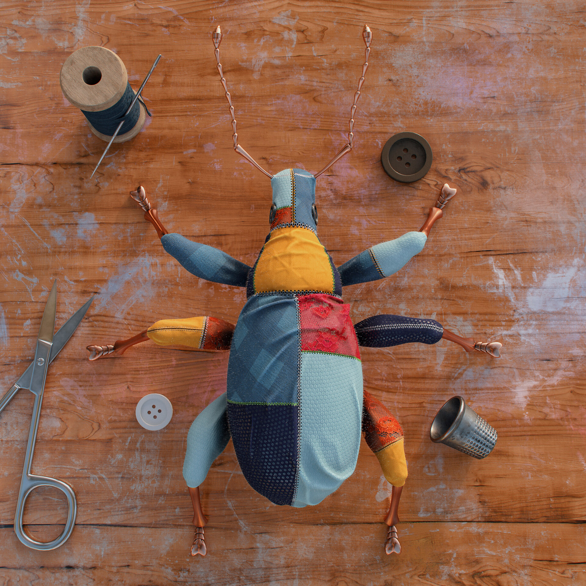 Vladimir Petkovic - The Art of 3D Insects