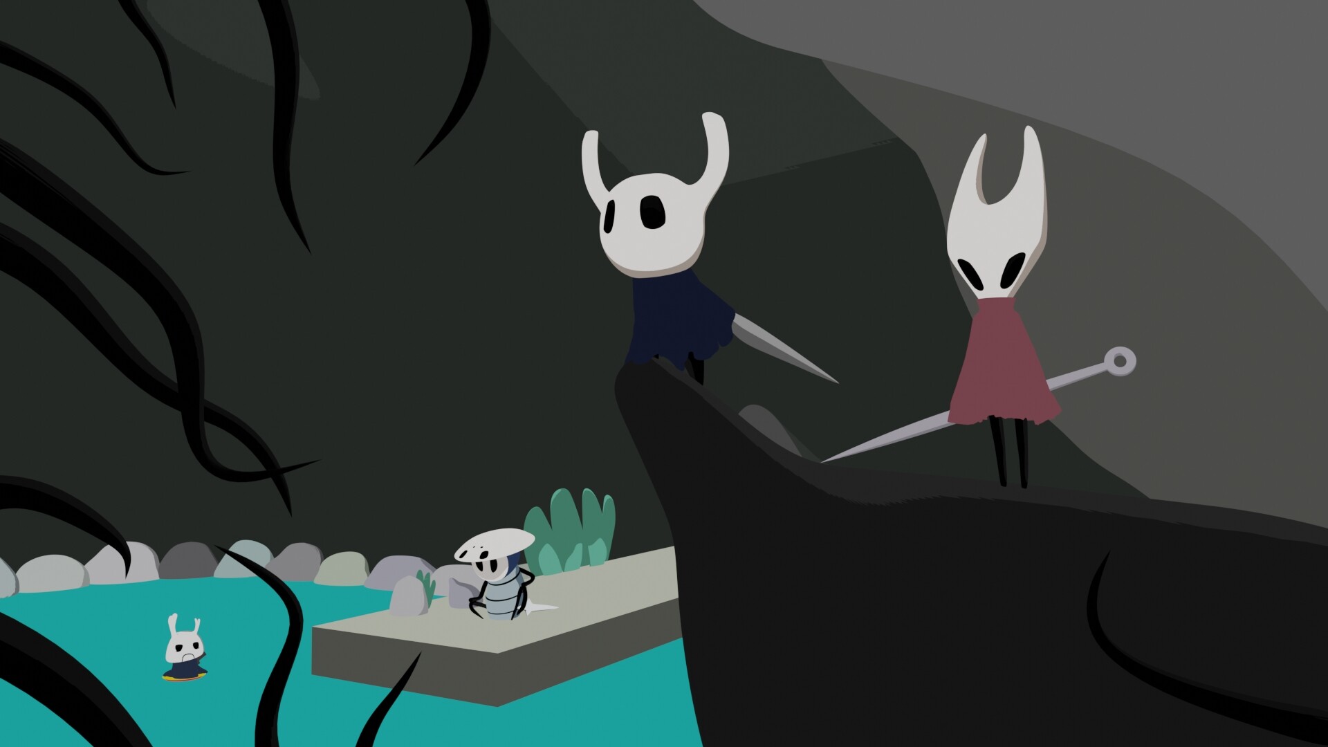 ArtStation - Hollow Knight render