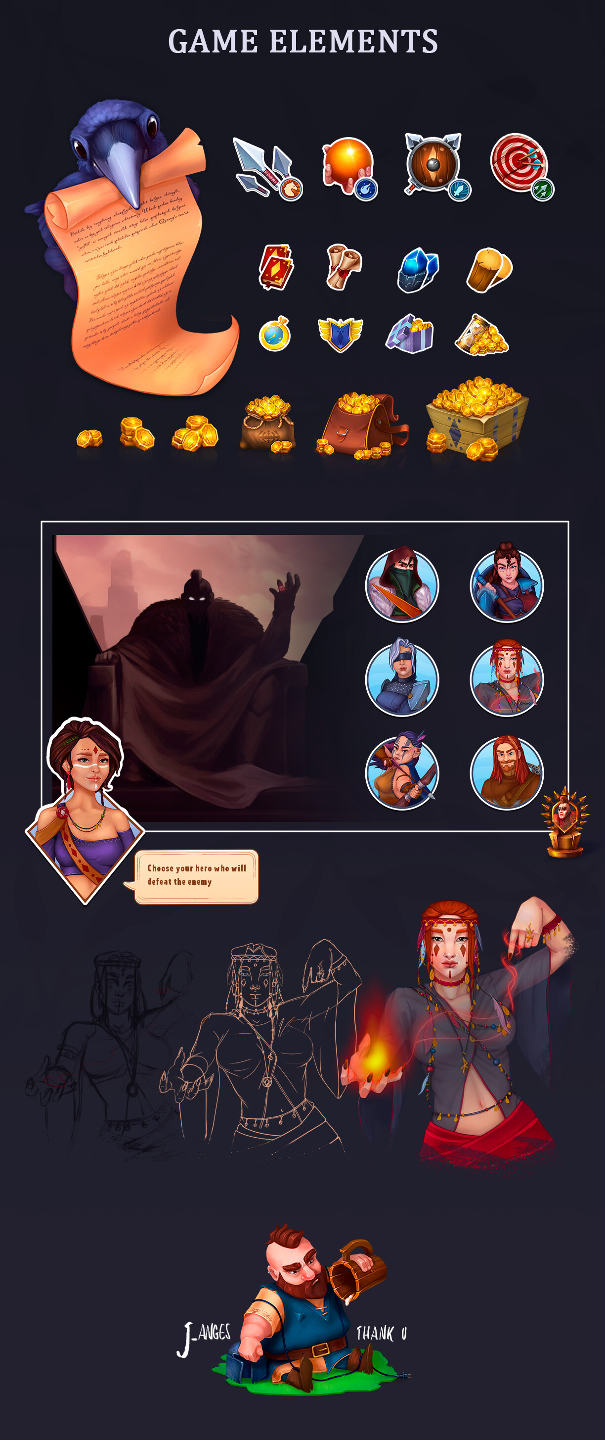 ArtStation - mobile game props